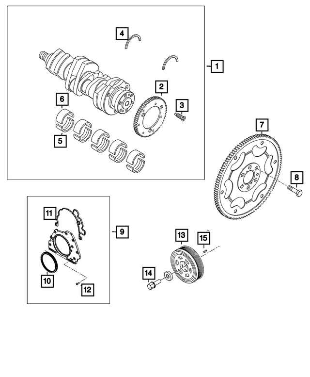 2018-2024 Mopar Sensor Tone Ring 4893544AB | Mopar Estores