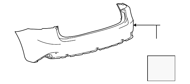 2014-2016 Lexus Bumper Cover 52159-53943 | OEM Vehicle Parts