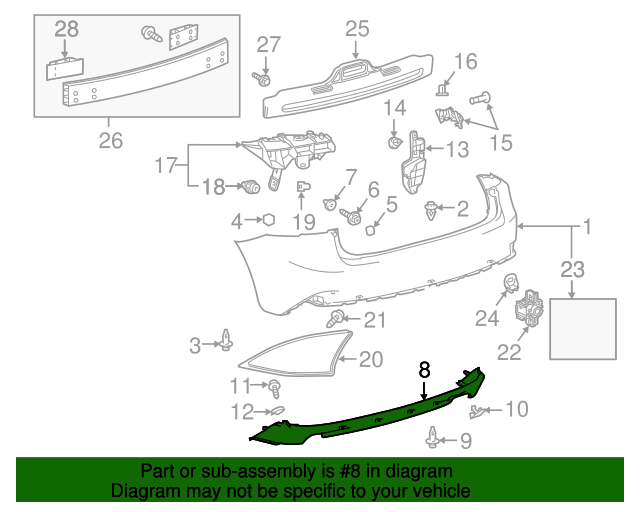 52169-53010 - Lower Cover 2014-2016 Lexus | Lexus of Stevens Creek Parts