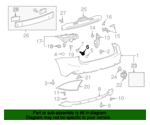 90159-60500 - Bumper Cover Screw 2001-2024 Lexus | Longo Lexus Parts