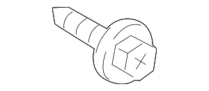 90159-60500 - Bumper Cover Screw 2001-2024 Lexus | Longo Lexus Parts