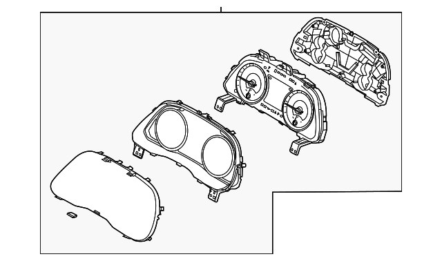 2020-2021 Hyundai Sonata Instrument Cluster 94011-L5050 | OEM Parts Online