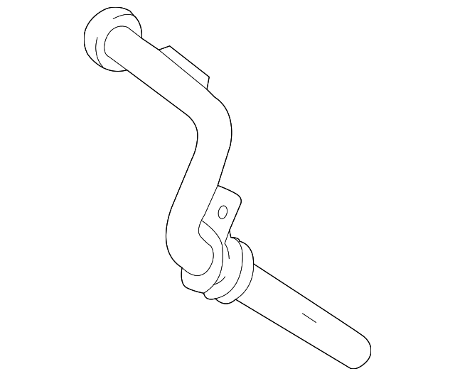 2013-2018 Mercedes-Benz G 63 AMG® Radiator Coolant Hose 463-501-86-84 ...