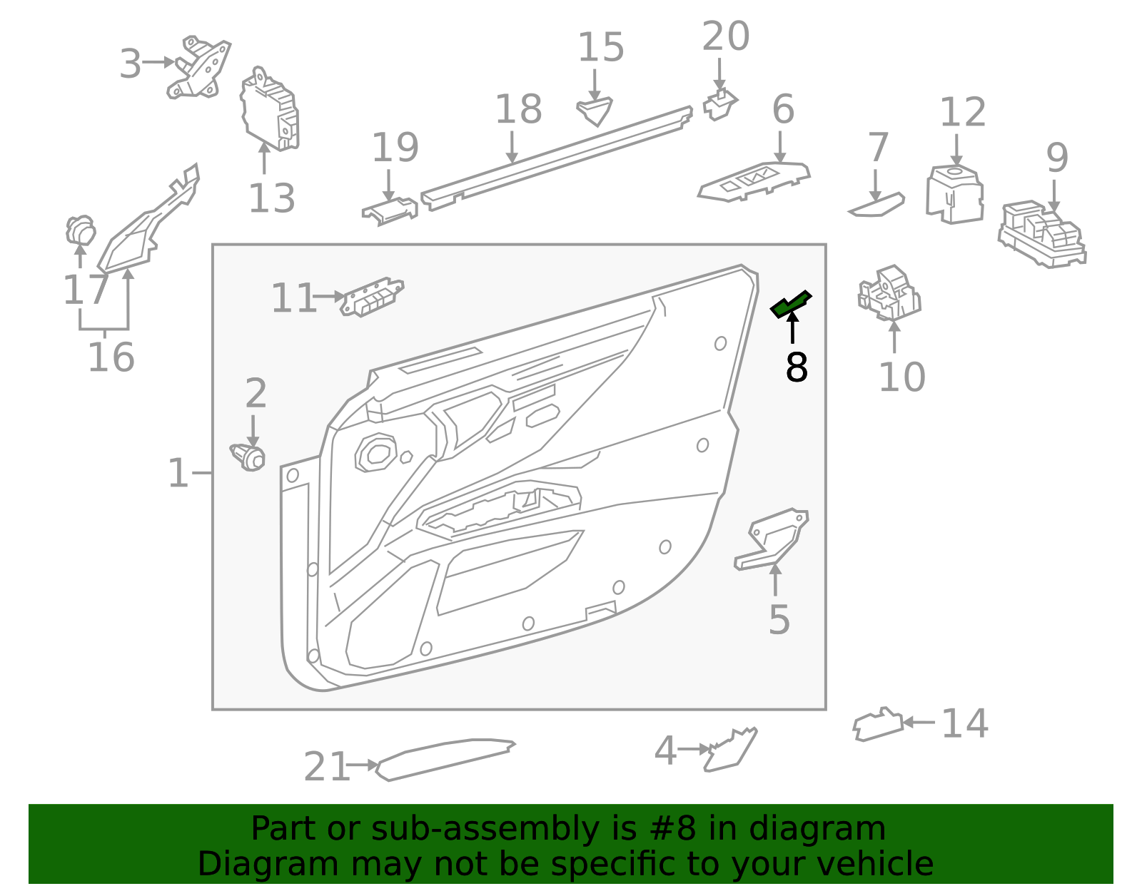 81080-30140 - Lamp - 2013-2020 Lexus | My L Parts