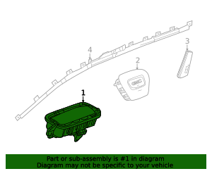 2018-2023 GMC Terrain Instrument Panel Airbag 85103035 | GMPartsDirect.com
