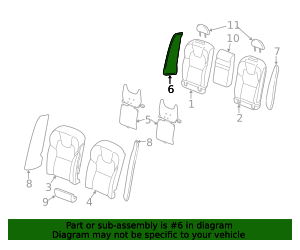 2019-2021 Volvo Bolster Cover - Passenger Side (RH) 32234044 ...