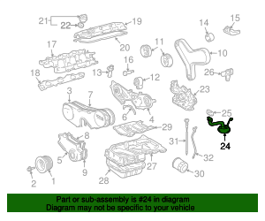 15104-20020 - Oil Pick-Up 1994-2010 Toyota | AutoNationParts.com