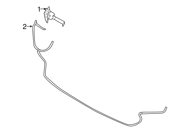 2018-2023 Land Rover Range Rover Velar Washer Nozzle LR102049 | OEM ...