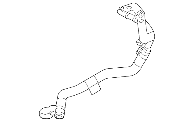 2019-2023 Land Rover Water Return Tube LR124541 | OEM Parts Online