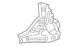 Genuine OEM Front Driver Side Fender Front Bracket Part# 42334481 Fits ...