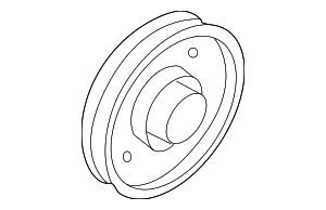 97643-1R100 - Pulley 2012-2017 Kia Rio | Kia.Parts Store