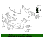 53164-52020 - Deflector Panel 2007-2014 Toyota | Longo Toyota Parts