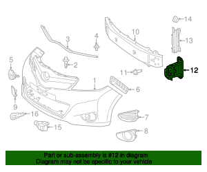 52012-52020 - Rail Extension 2007-2018 Toyota | Ourisman Toyota Parts