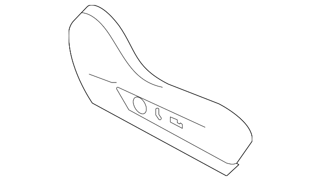 2020-2025 Subaru Outer Finish Panel 64115AN16B | Subaru Parts Store