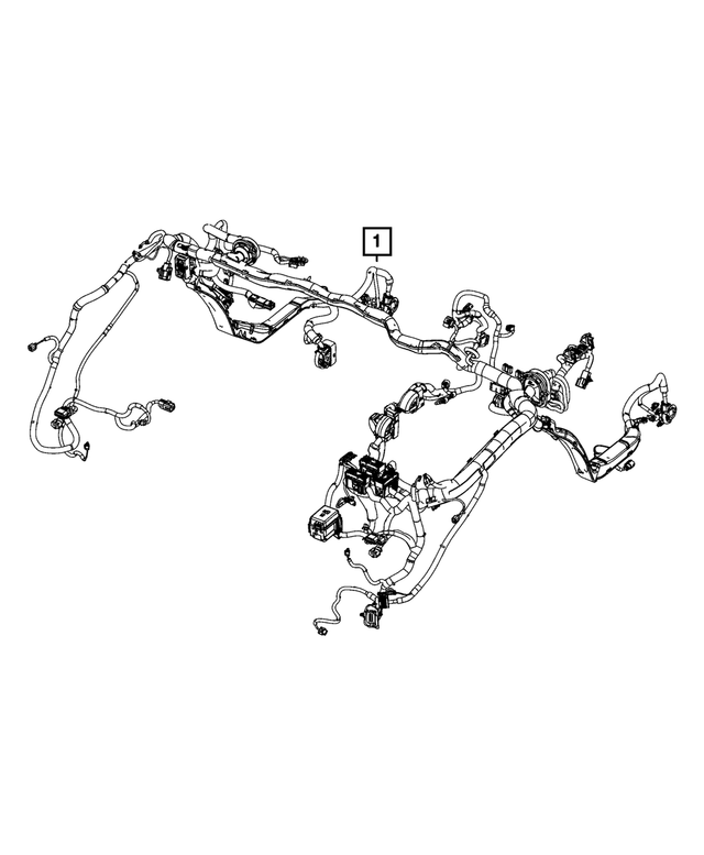 2024 Ram 1500 Dash Wiring 68645709AA | My Mopar Parts