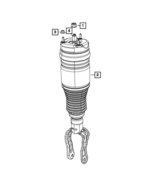 Air Suspension for 2022 Jeep Grand Cherokee WK | Mopar Online Parts
