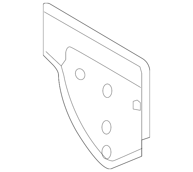 5257A345 - Rear Body Extension 2011-2024 Mitsubishi Outlander Sport ...