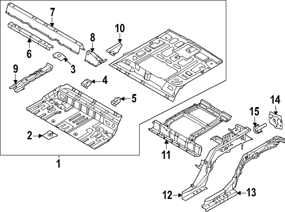 65437-CU000 - 2023-2024 Genesis GV60 - Seat Reinforced | Conicelli Hyundai
