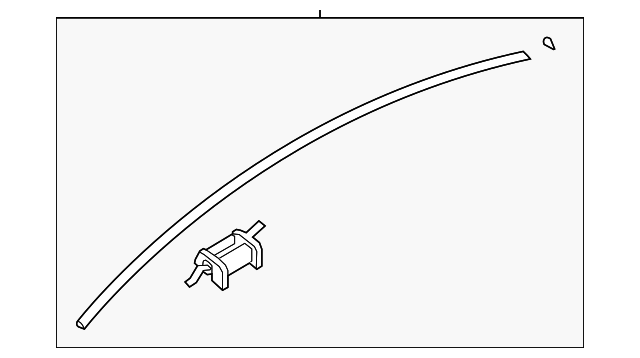 2011-2015 Hyundai Sonata Roof Molding 87220-3S000 | OEM Parts Online