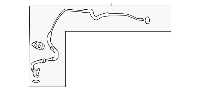 DEKK-61-46X - 2021-2024 Mazda - A/C Refrigerant Liquid Hose | Mazda ...