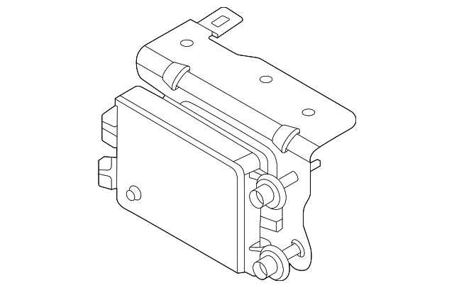 99110-IY000 - Unit Assembly Front Radar 2024 Genesis GV70 | Group 1 ...