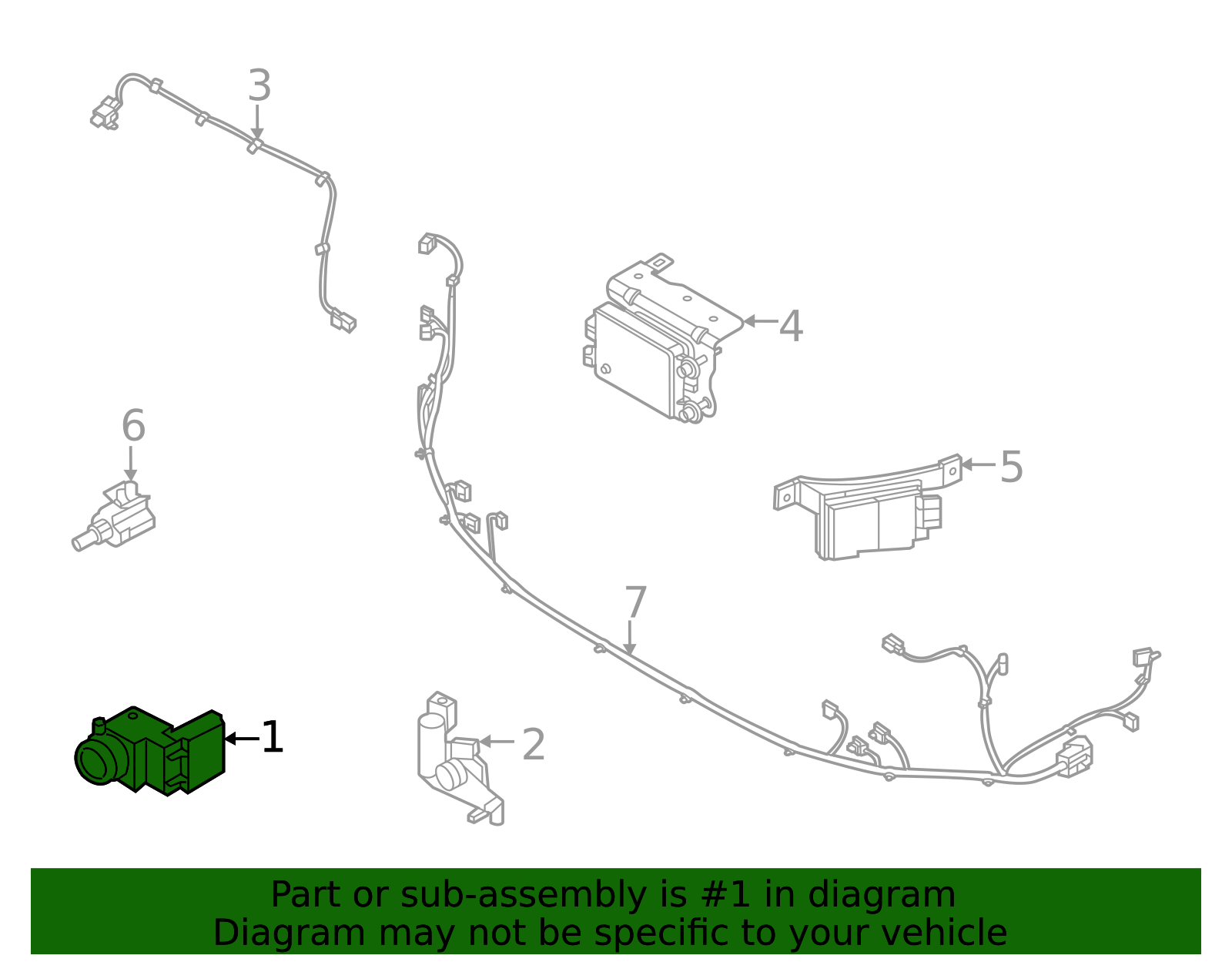 99310-AA100-BJM - High-Quality Park Sensor for 2022-2023 Genesis GV70 ...