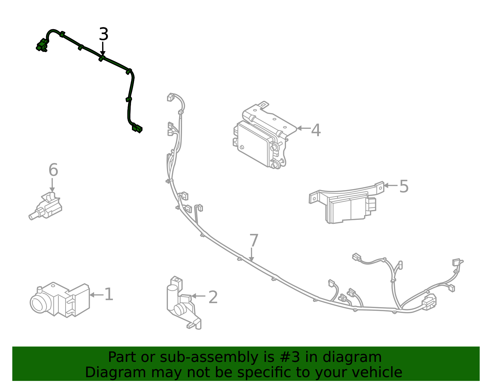 2022-2025 Genesis GV70 Unit Assembly Front View Camera 99250-AR010 ...