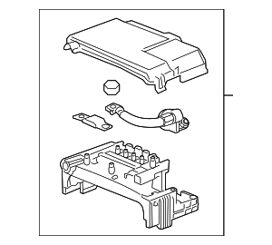2014-2019 Cadillac Rear Body Fuse Block 84512632 GM | GMPartsDirect.com