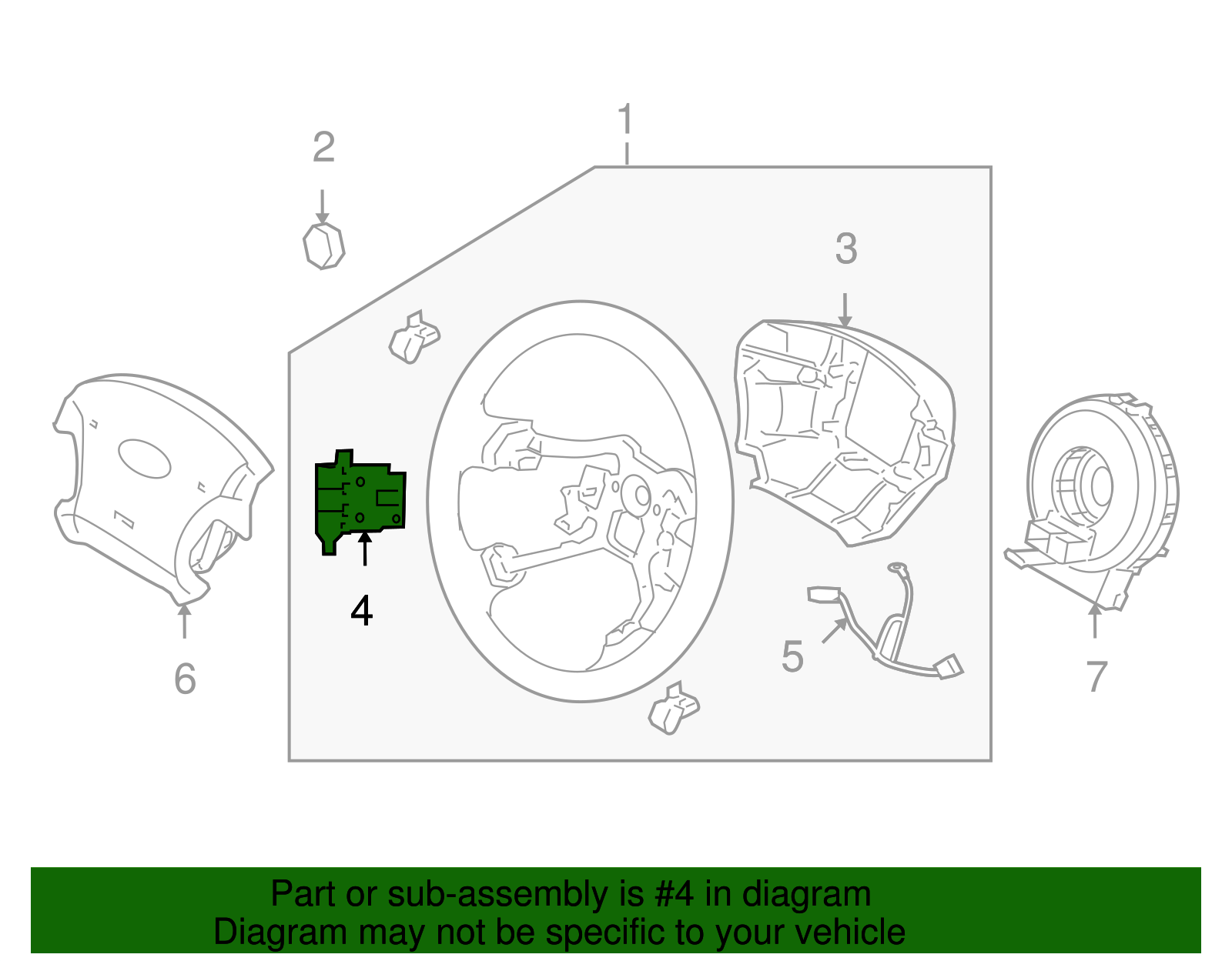 2006 Hyundai Azera Switch 96700-3L010-A9 | Hyundai Wholesale Direct