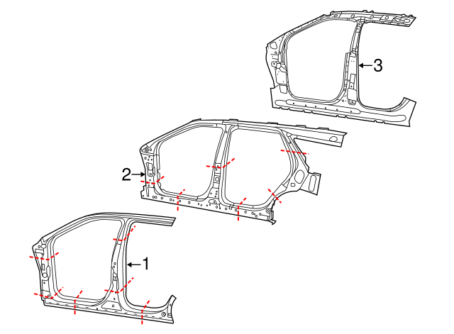 2011-2020 Jeep Grand Cherokee Aperture Reinforced - Passenger Side (RH ...