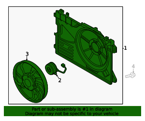Fan Electric PAF3-15-025B | TascaParts.com