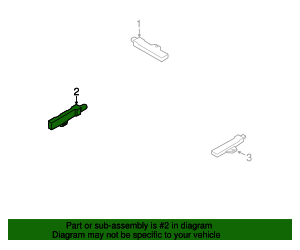 65209220831 - 2009-2023 BMW Keyless Entry Antenna (65-20-9-220-831 ...