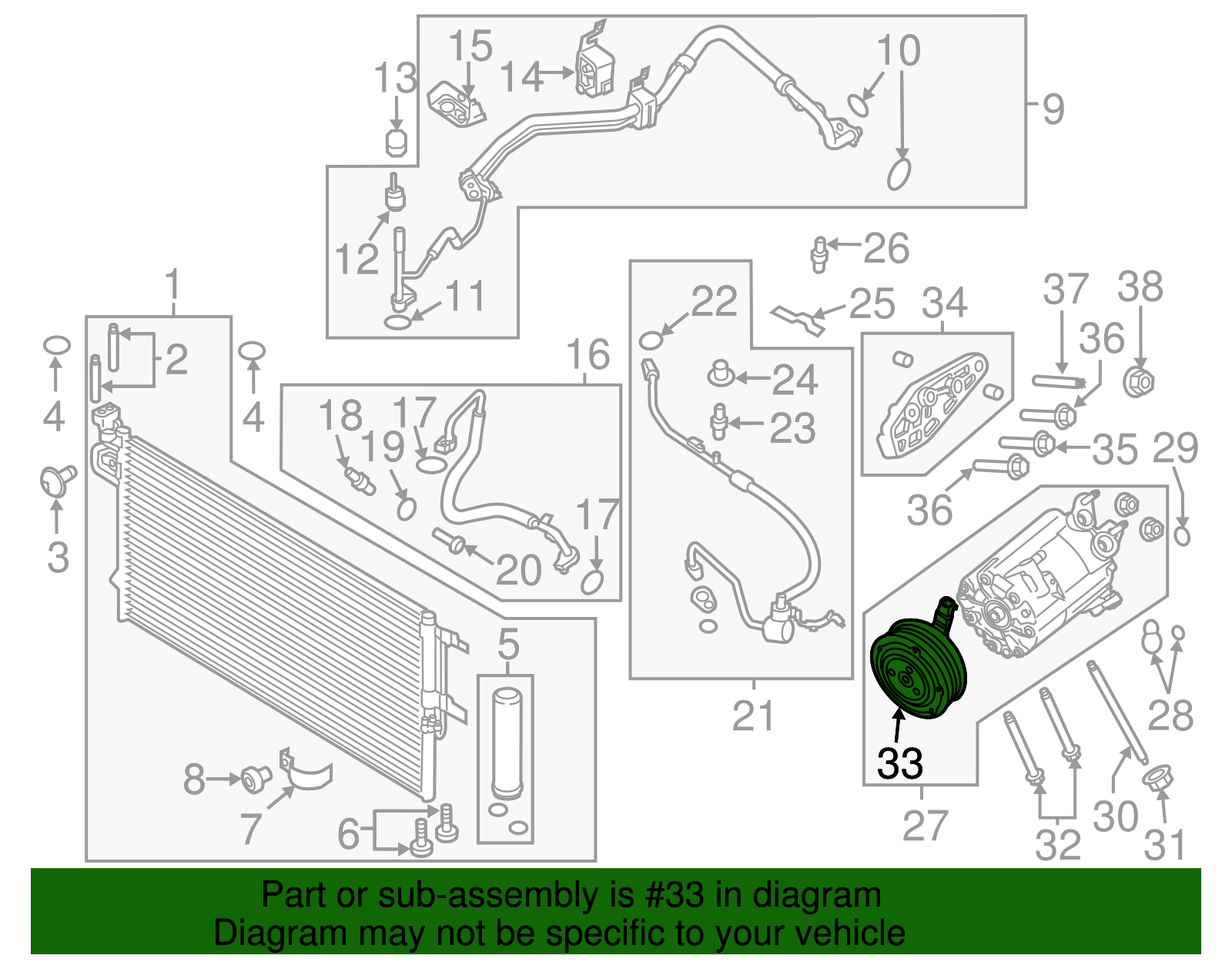 GV6Z-19D786-AA - Clutch Assembly 2017-2019 Ford | Big 3 Auto Parts