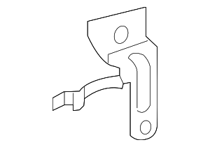 2015-2021 Lexus RC F Reservoir Bracket 85361-24090 | OEM Parts Online