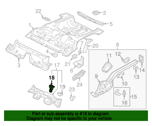 2015-2025 Volkswagen Mount Bracket 5Q0-813-727-C | OEM Parts Online