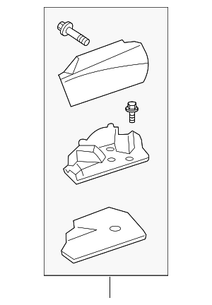 2001-2006 Chevrolet Rear Support 88937286 | GMPartsDirect.com