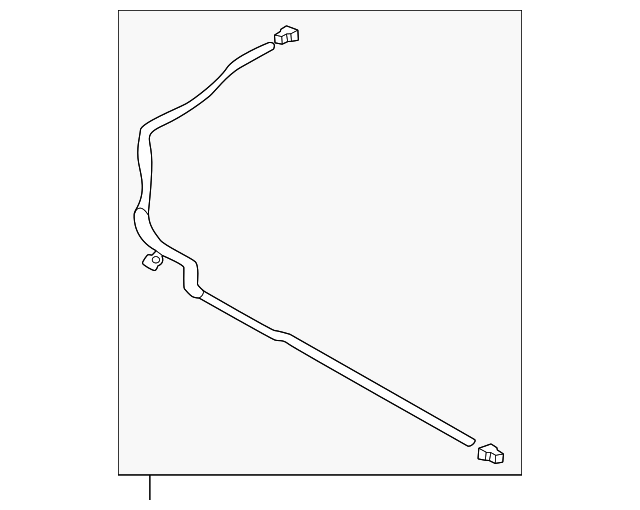 2021-2023 Hyundai Santa Fe Engine Coolant Reservoir Hose 25451-S1500 ...