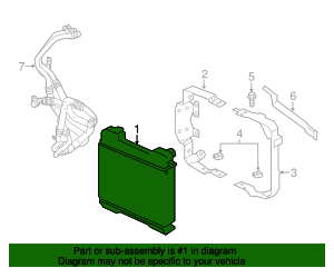 463-501-01-00 - Oil Cooler 2016-2018 Mercedes-Benz G 550 | Mercedes ...