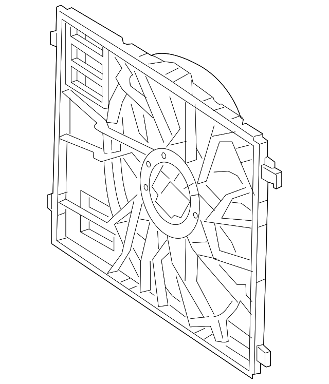 247-906-02-00 - Engine Cooling Fan Assembly 2019-2021 Mercedes-Benz ...