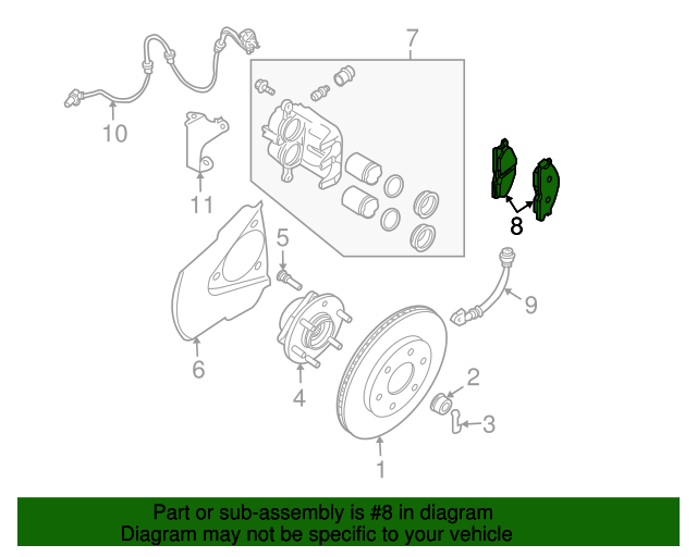 D1060-9BT0D - Pad Kit - Disc Brake Nissan Parts & Accessories Online