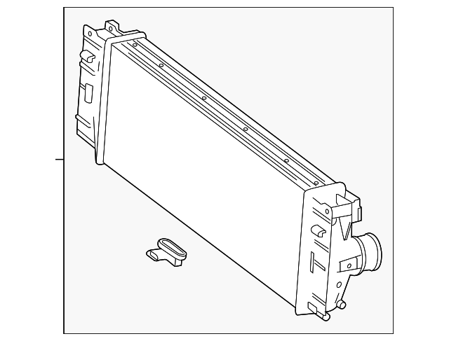 906-501-02-01 - Inter-Cooler 2010-2022 Mercedes-Benz | Mercedes-Benz ...