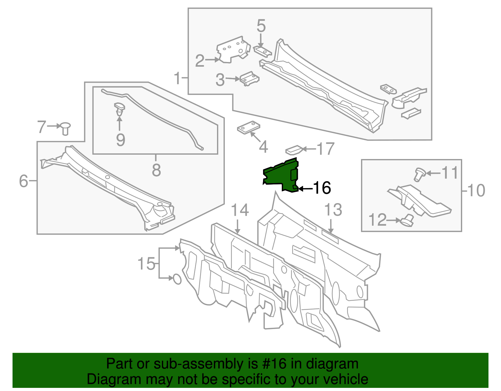 55714-60070 - Side Panel - 2008-2011 2013-2020 Toyota Land Cruiser ...