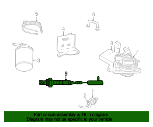 1999-2001 Mopar Oxygen Sensor 56041213AF | TascaParts.com