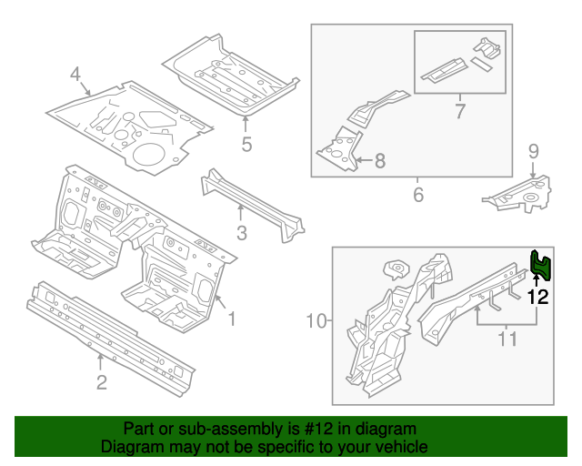 2016-2021 Mazda MX-5 Miata Bumper Bracket N243-53-89XA | MazdaParts.Online