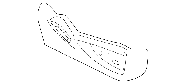 2015-2020 Chevrolet Outer Finish Panel 84233189 | GMPartsDirect.com