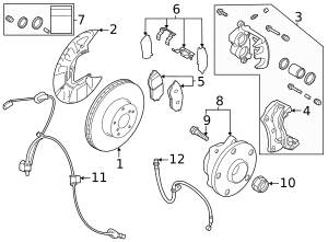 2000-2024 Subaru Axle Nut 902170049 | Subaru Parts Store