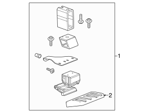 2016-2018 GM Driver Side Assist Step 84378779 GM | GMPartsDirect.com