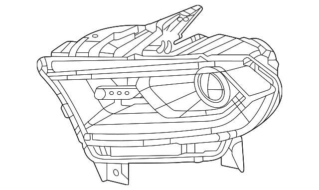 2021 Dodge Durango Headlamp 68433781ae | TascaParts.com