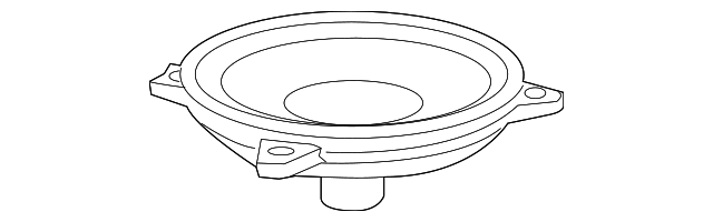 2018-2023 Toyota Pkg Tray Speaker 86150-06020 | Toyota Parts