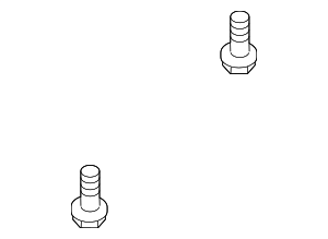2003-2023 Nissan Fuel Tank Strap Bolt 01121-06671 | TascaParts.com